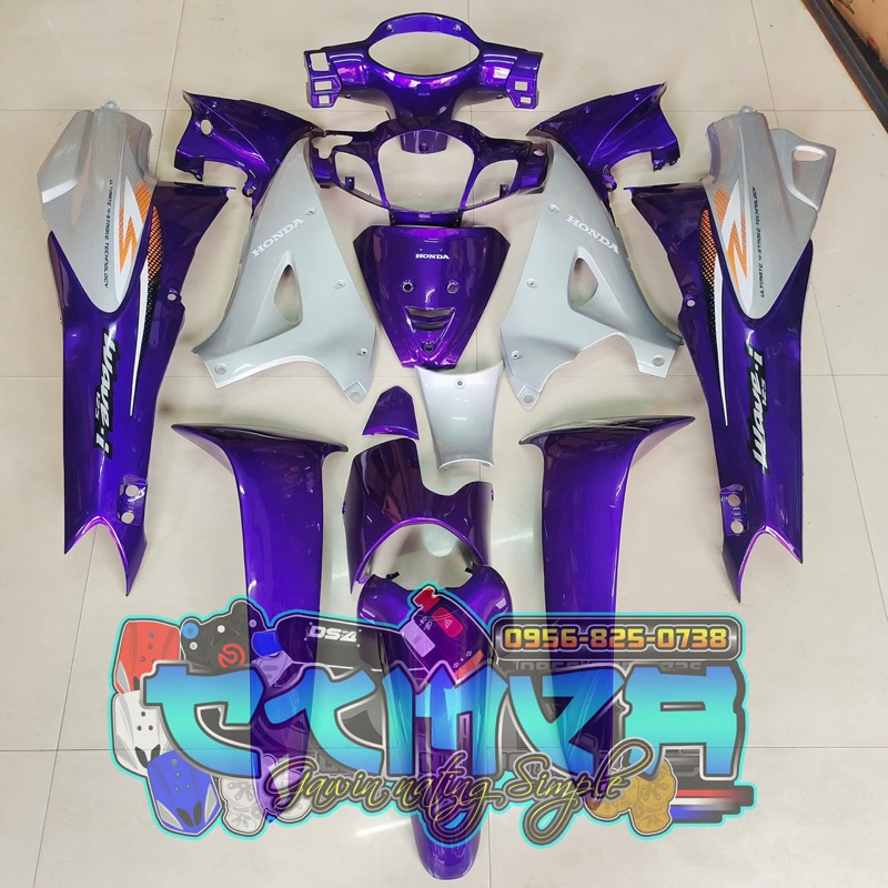 HONDA WAVE 125 s BODYKIT SET (BILUGAN) | Shopee Philippines