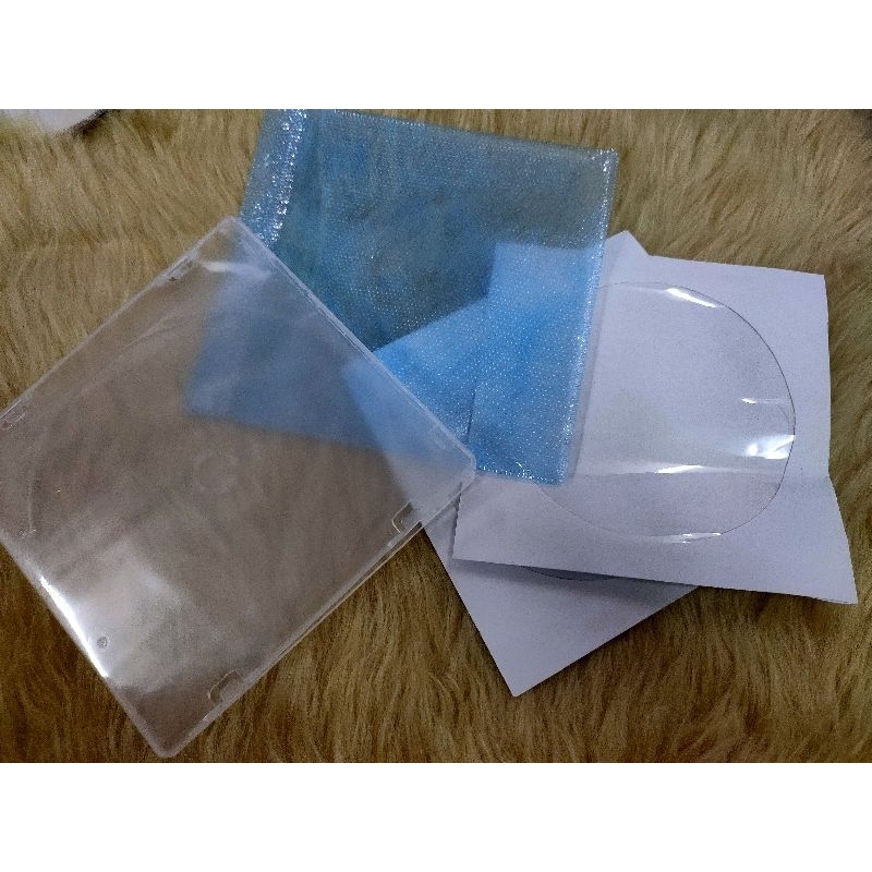 CD CASE HARD PLASTIC/PLASTIC & PAPER SLEEVE | Shopee Philippines