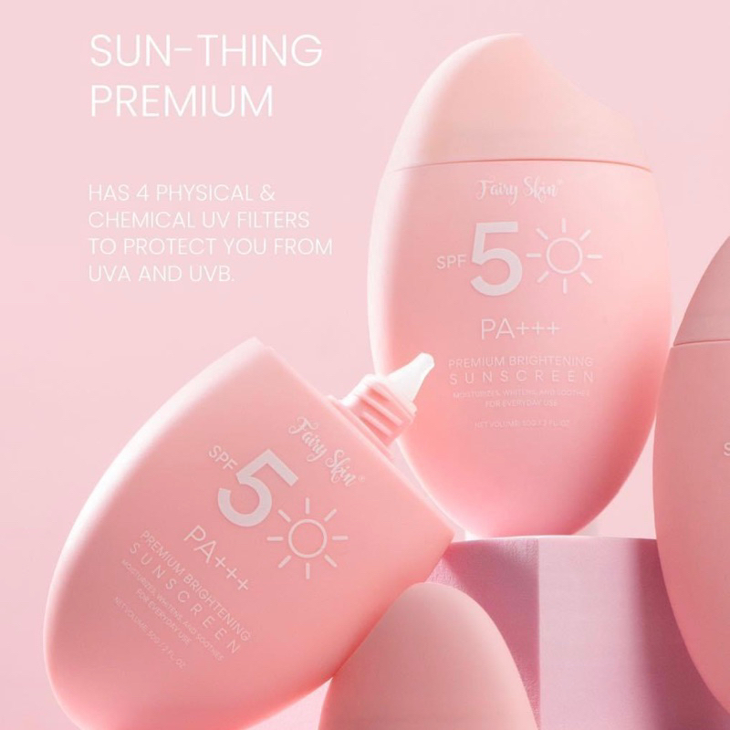 Fairy Skin | Premium Brightening Sunscreen | Shopee Philippines