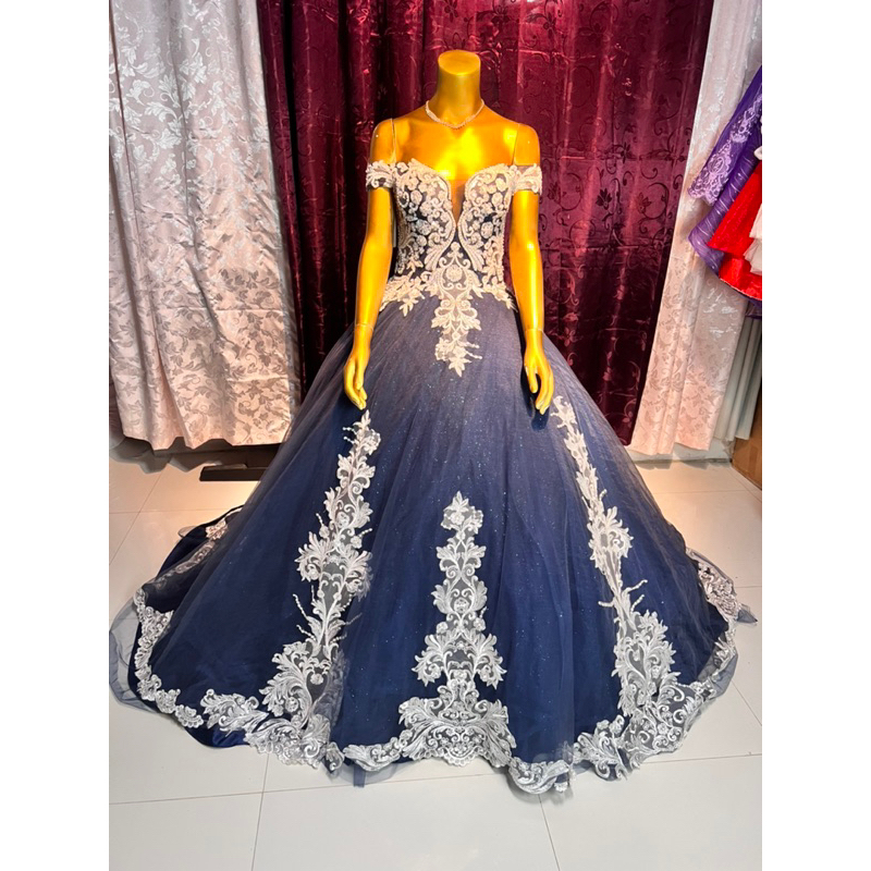 Soft Tulle Long Trail Ballgown for photoshoot | Shopee Philippines