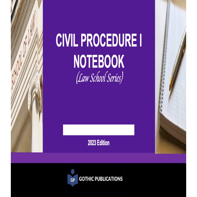 (Codal-Law School) Civil Procedure I Notebook (2023) | Shopee Philippines