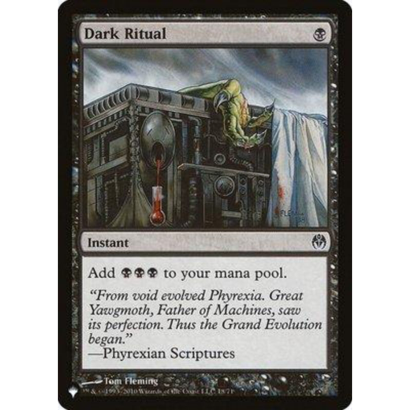 Dark Ritual - The List - MTG Cards | Shopee Philippines