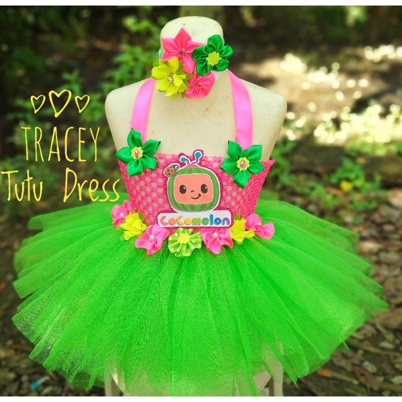 cocomelon Tutu Dress Costume | Shopee Philippines