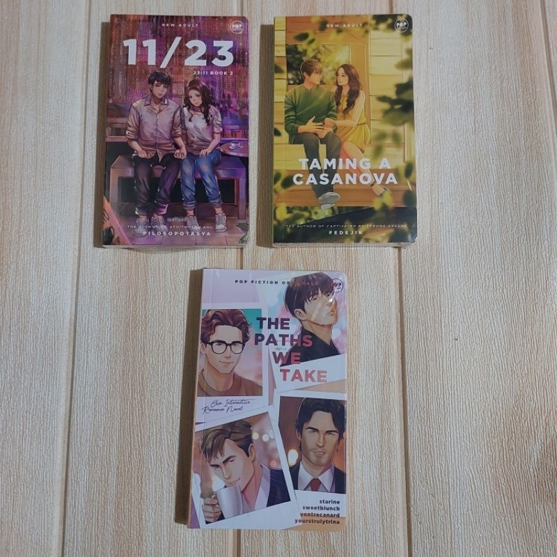 POP FICTION BOOKS (NEW ADULT AND POP FIC ORIGINALS) | Shopee Philippines
