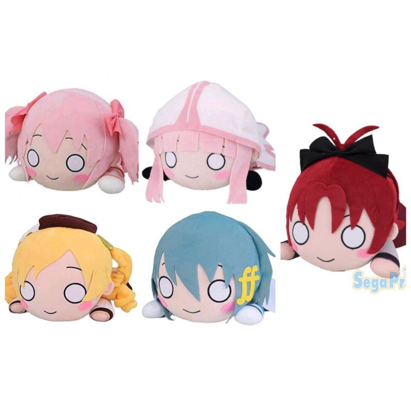 Puella Magi Madoka Magica Kaname Madoka Mami Kyoko Iroha Sayaka Mega Jumbo Nesoberi Plush