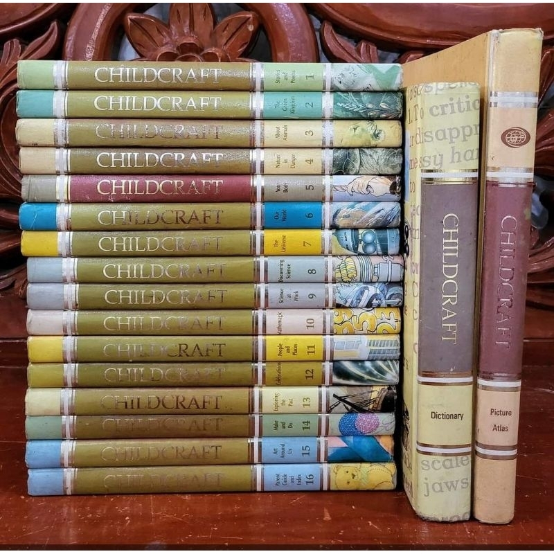 Childcraft complete set book with Dictionary and Atlas | Shopee Philippines