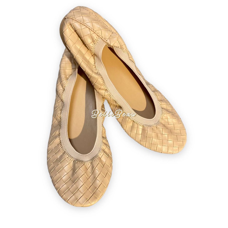 Mary Ballet Flats Rattan Collection Marikina Made Shoes in Beige Color ...