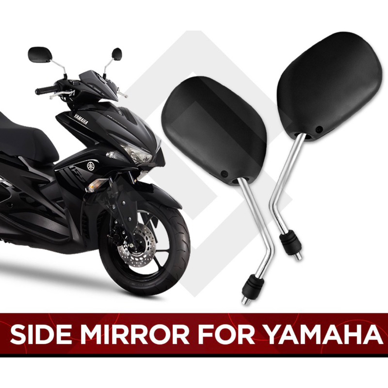 YAMAHA CHROME STEM SIDE MIRROR MADE IN THAILAND | Shopee Philippines