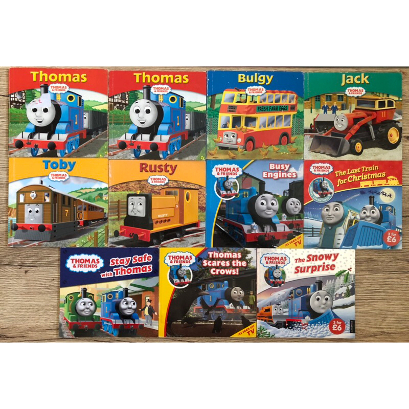 Thomas & Friends Children’s Paperback Picture Books (Small) | Shopee ...
