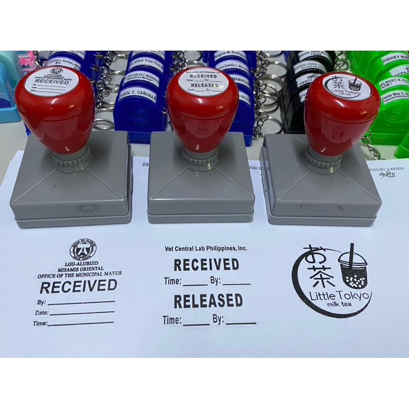 2x2 INCHES PERSONALIZED SELF INKING STAMP COD | Shopee Philippines