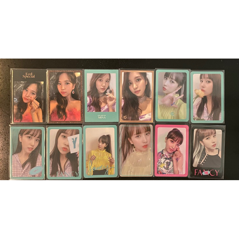 TWICE Mina Fancy and Feel Special Photocards | Shopee Philippines