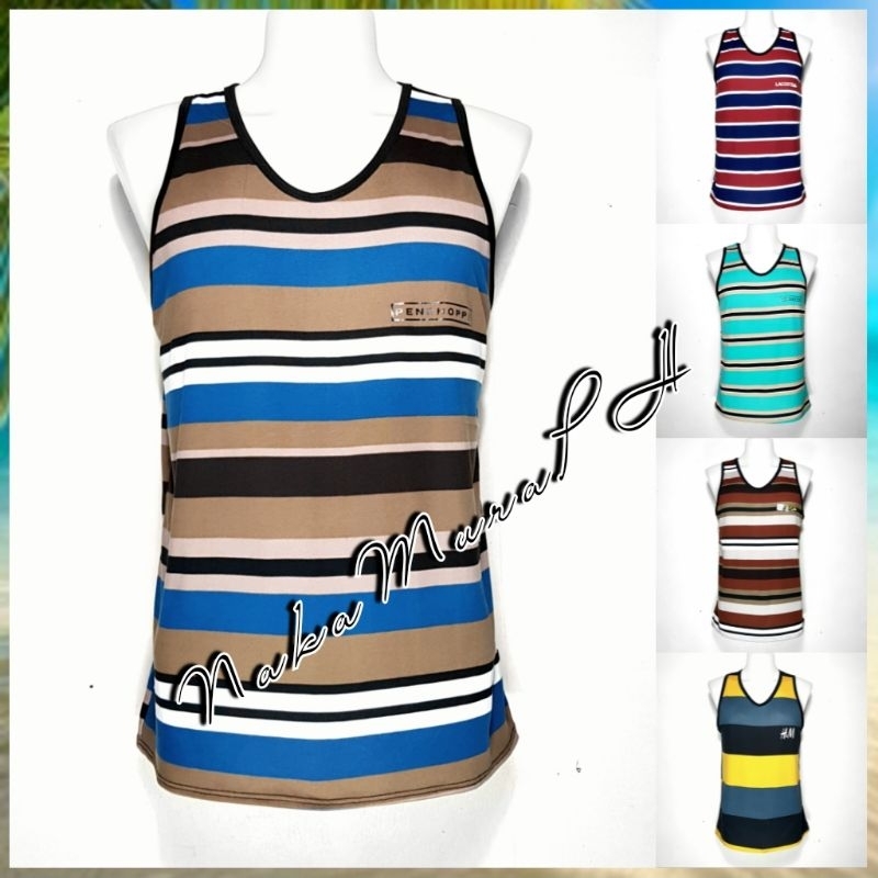 Sando For Men | Stripes | men's sando | Shopee Philippines