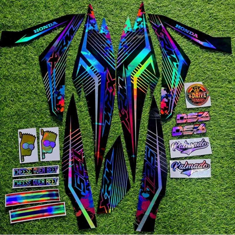Honda Xrm 125 Fi Decal Stickers (Malaysian Concept) | Shopee Philippines