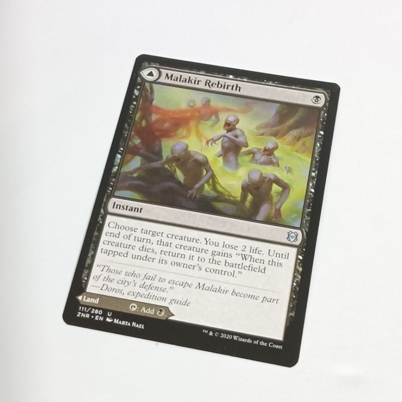 MTG Card MALAKIR REBIRTH // MALAKIR MIRE Magic the Gathering Trading ...