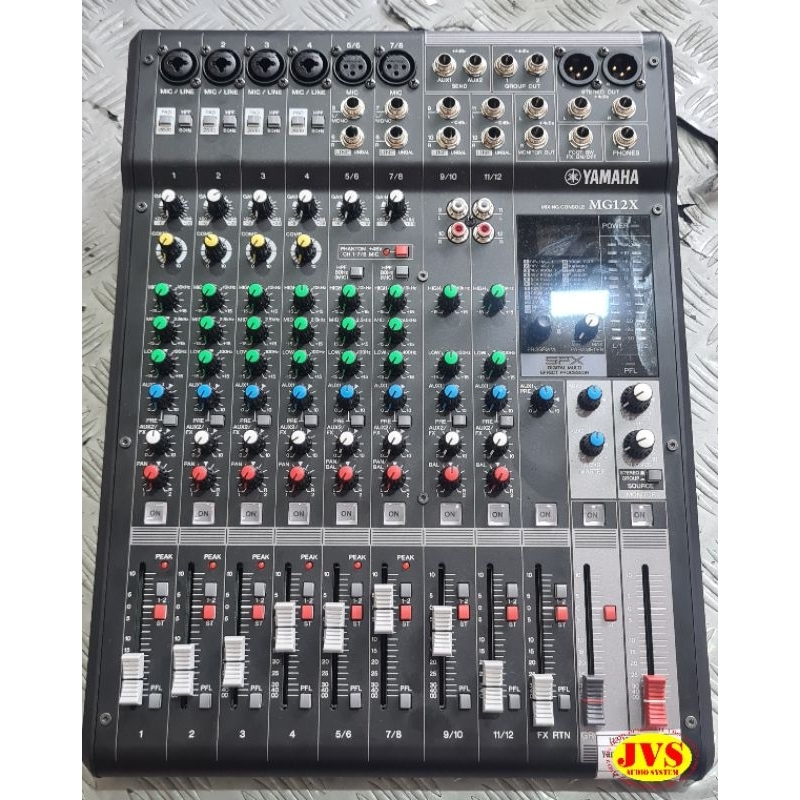Yamaha MG12X 12 Channels Analog Mixer - Original | Shopee Philippines