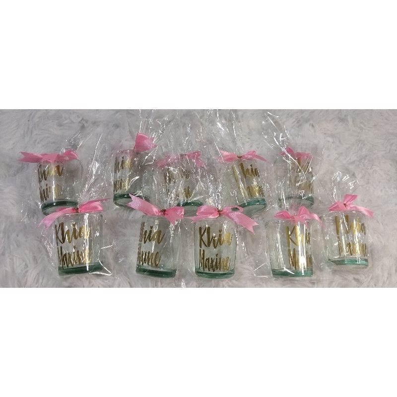 Personalized Shot glass/10 pcs | Shopee Philippines
