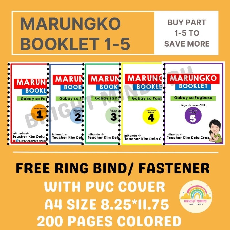 ABAKADA Marungko Booklet Gabay sa Pagbabasa Compiled from( Part 1-5 ...