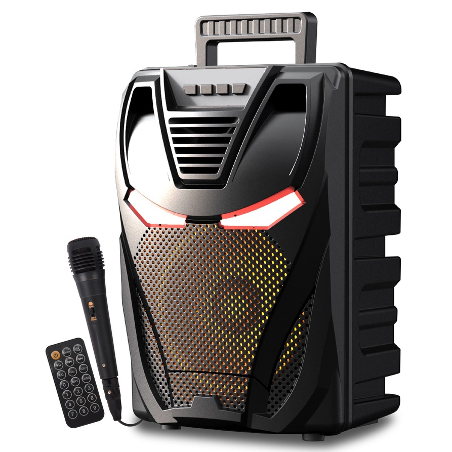 NB-14 8" Inch Speaker Stack Wireless Active BT Portable Party Speaker ...