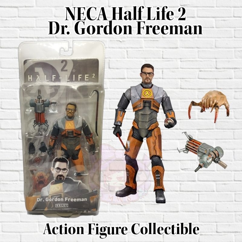 Half Life 2 Dr. Gordon Freeman NECA Action Figure Collectible | Shopee ...
