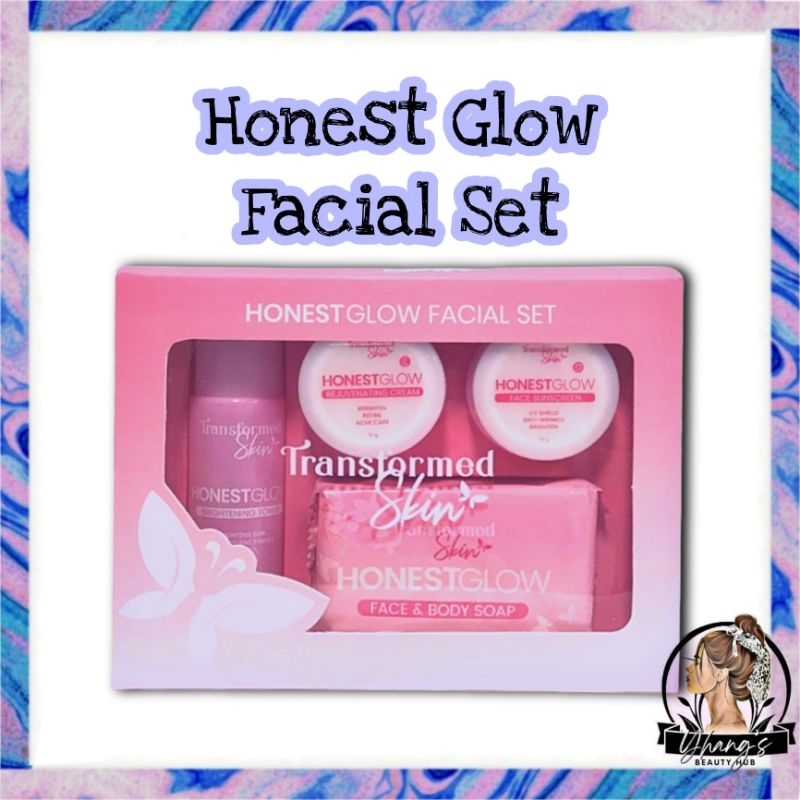 Honest Glow Transformed Skin Facial Set | Shopee Philippines