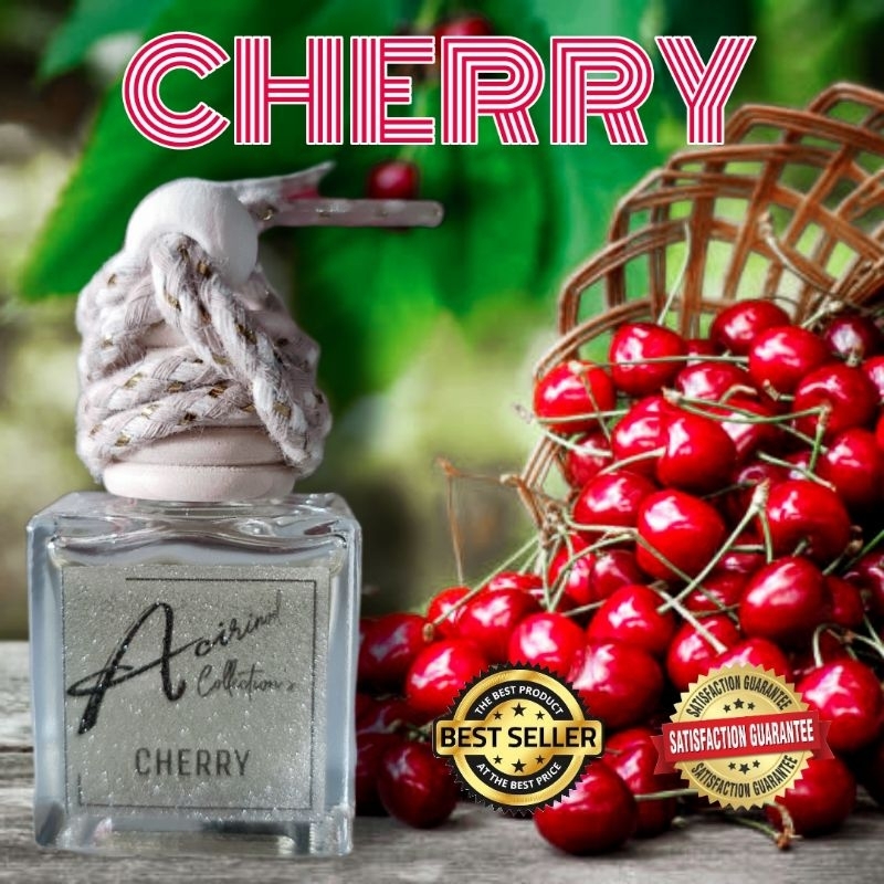 Cherry Scent Car Hanging Diffuser Car Freshener Home Fragrance 10ml ...
