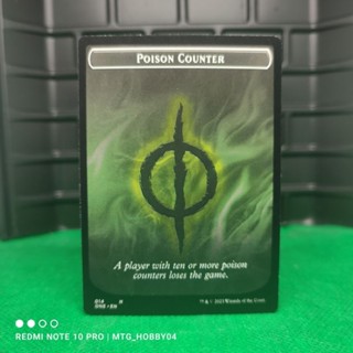 Poison Counter - mtg phyrexia all will be one | Shopee Philippines
