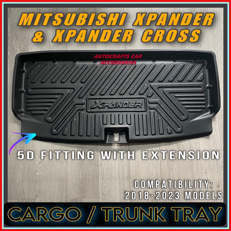 MITSUBISHI XPANDER / XPANDER CROSS 5D TRUNK TRAY WITH EXTENSION ...