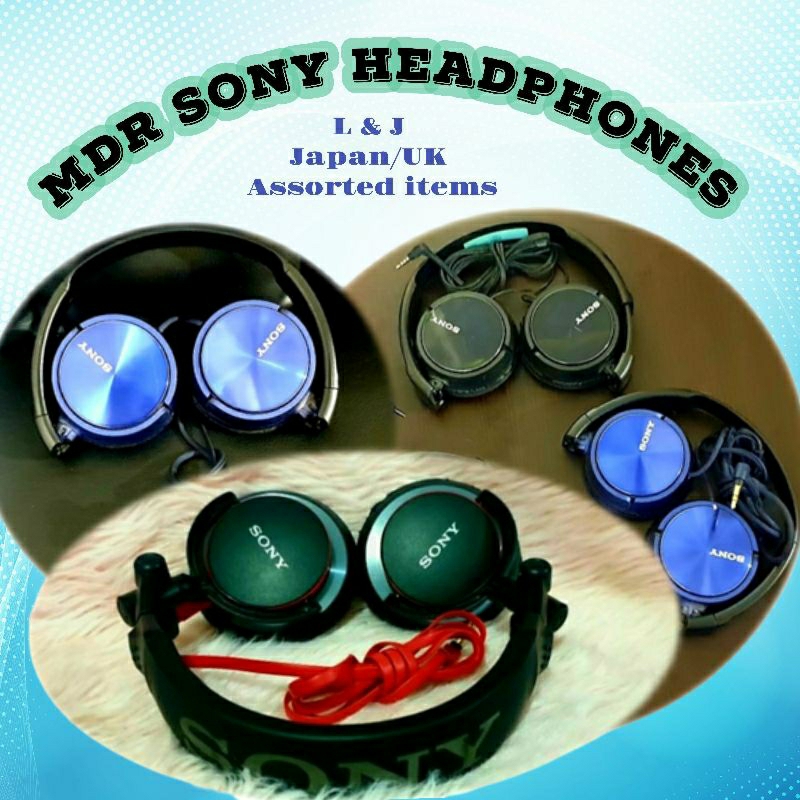Sony Headphones wired | Shopee Philippines