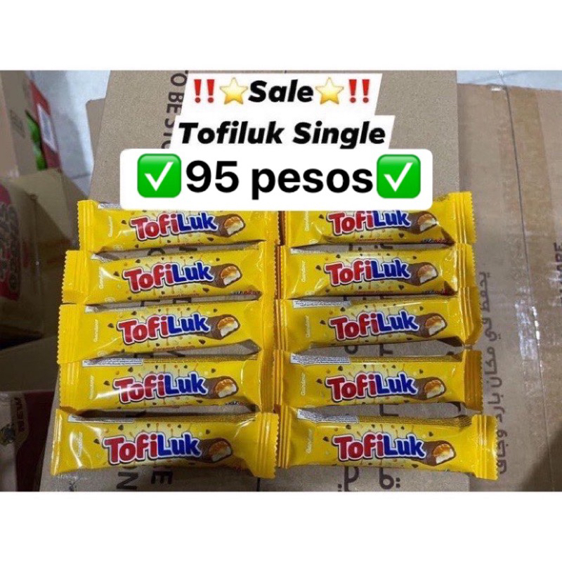 TOFILUK CHOCOLATE BARS SINGLES/ 22 GRAMS / 33 GRAMS | Shopee Philippines