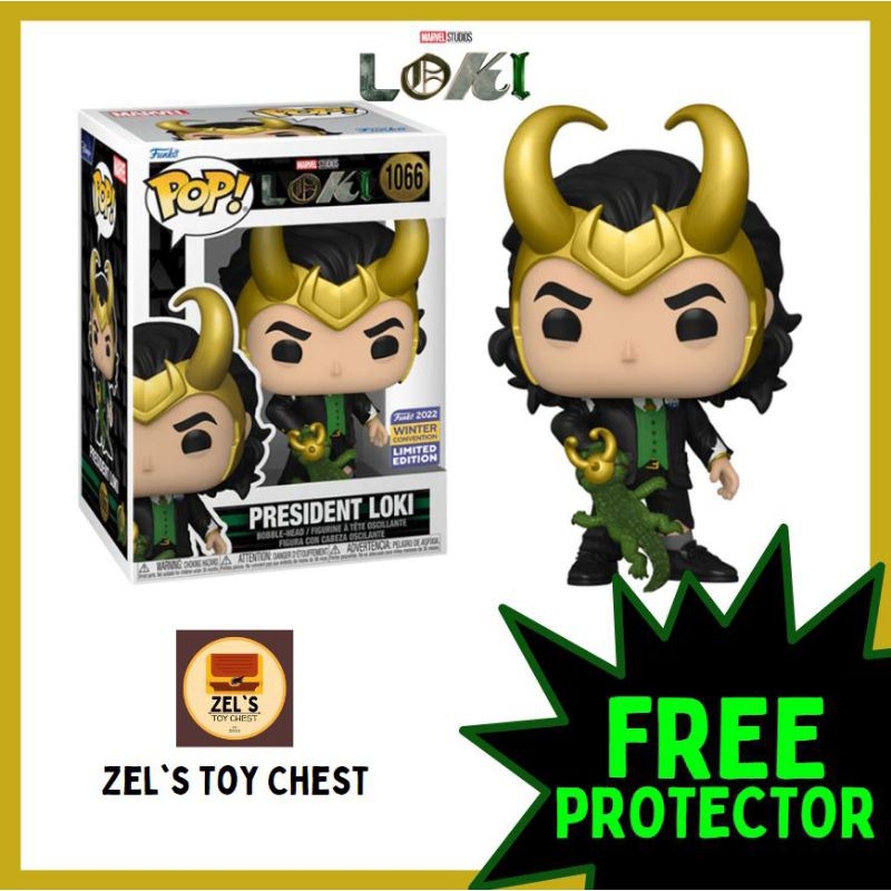 Funko Pop! Loki: President Loki with Alligator Loki (2022 Winter Con ...