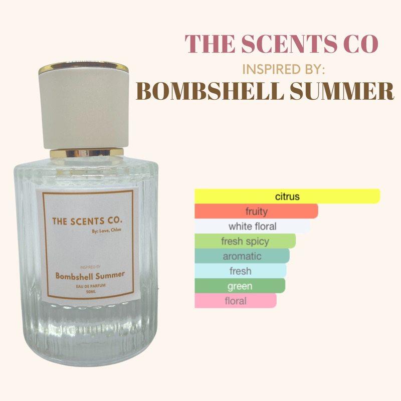 TSC Bombshell Summer Inspired Perfume | Shopee Philippines
