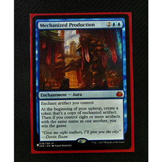 MTG Card: Mechanized Production - Aether Revolt (AER) | Shopee Philippines