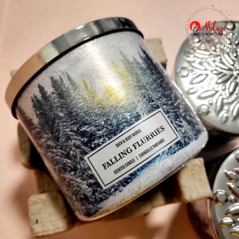 Falling Flurries 3 Wick Candle by Bath & Body Works | Shopee Philippines