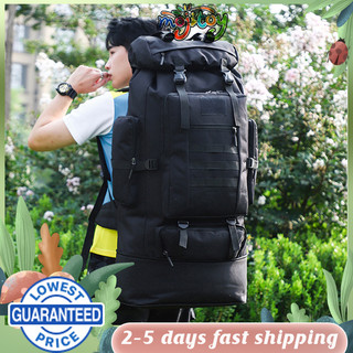 Hiking Bag 60L/80L Waterproof Large Travel Camping Backpack Mountain ...