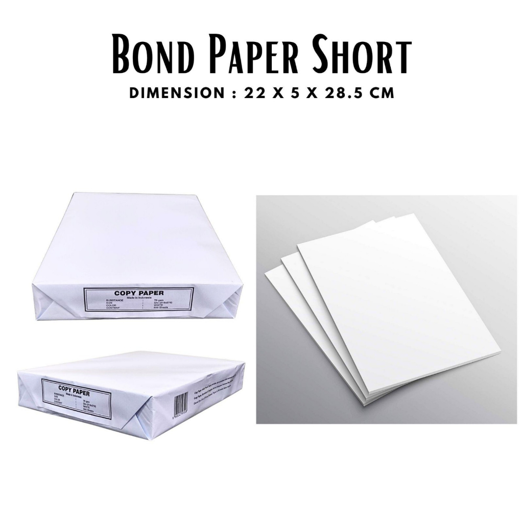 [NEW] BOND PAPER SHORT / BOND PAPER LONG / BOND PAPER - PFL Store