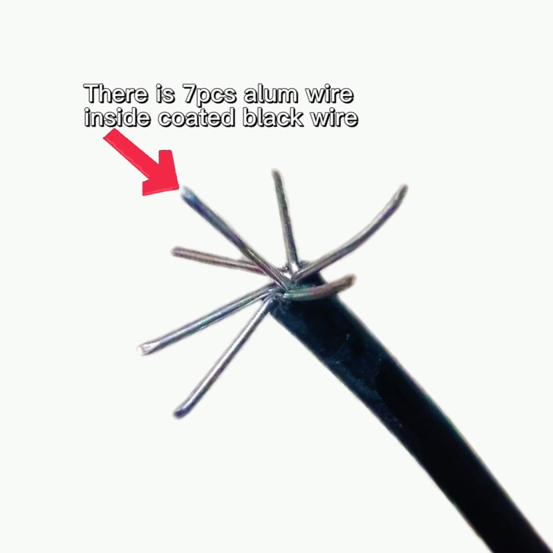Drop Wire SINGLE & DOUBLE & TRIPLE 6/7 14mm "PER METER" - UniTop