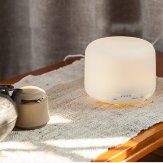 500ML 7 LED Humidifier with Essential oil Ultrasonic Aromatherapy ...