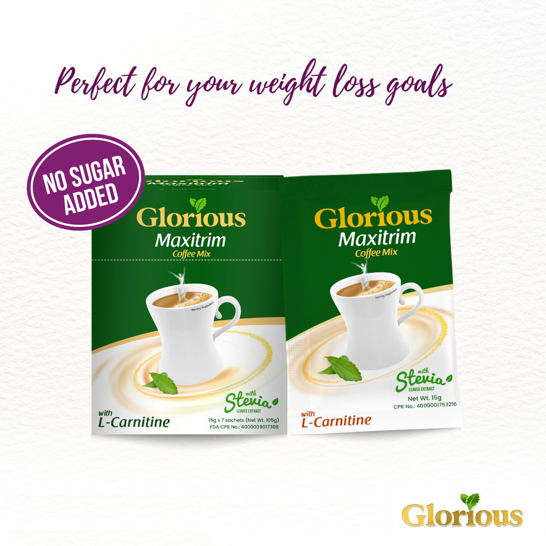 Glorious Blend Maxitrim Slimming Coffee ( 7 Sachets ) Non Acidic, No ...