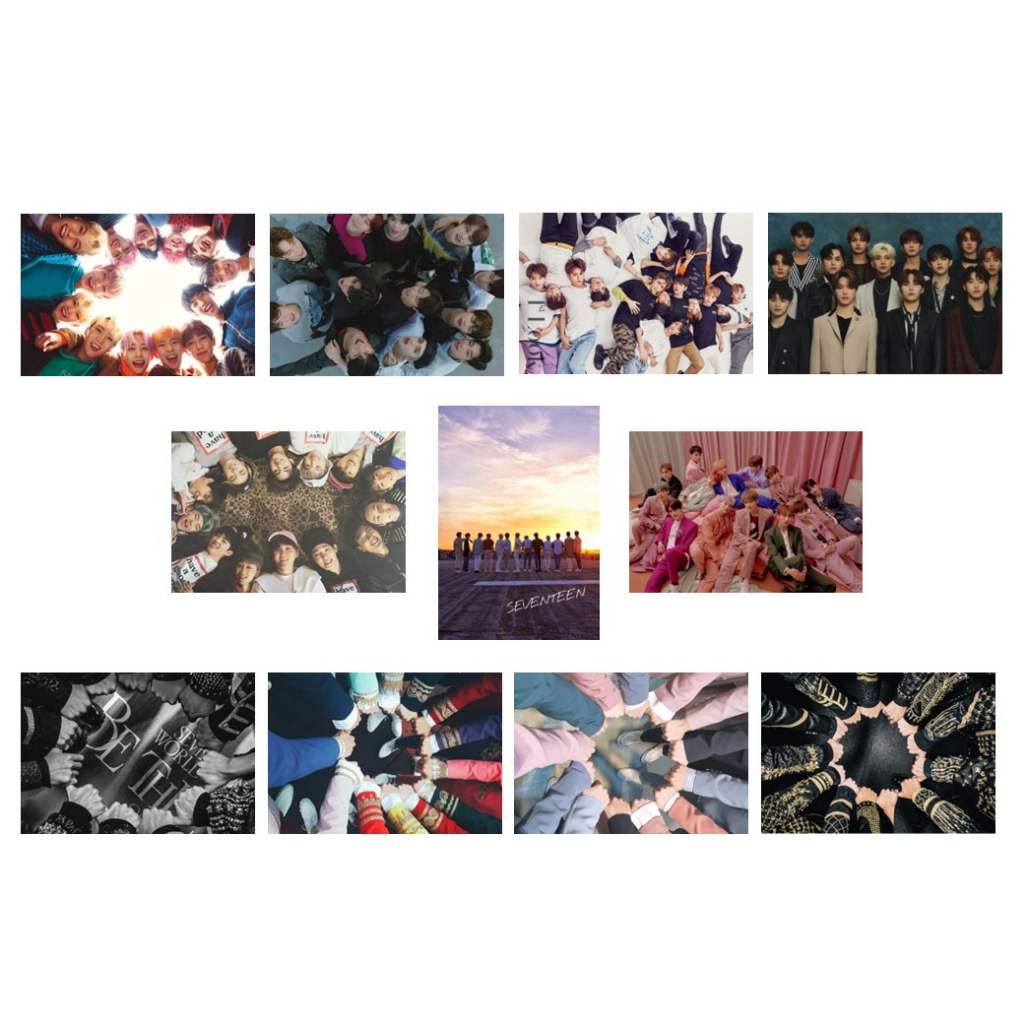 Seventeen Poster / Seventeen Posters with FREE Poster Box presyo ₱15