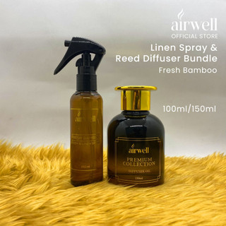 Buy 1 Take 1 Airwell Room Car Linen Spray (200ml) | Anti-Bacterial ...