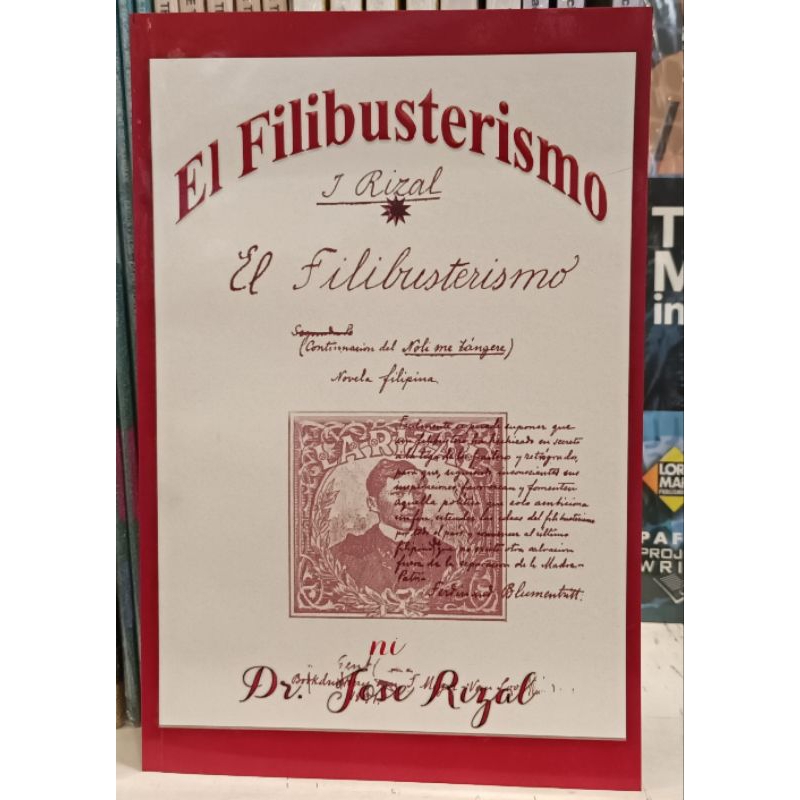 EL FILIBUSTERISMO Ni DR.JOSE RIZAL - Lynderm Store