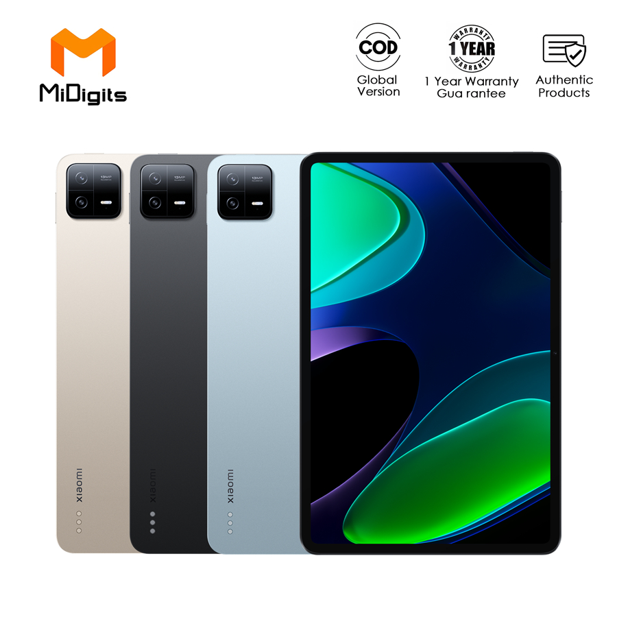 Xiaomi Pad 6 Global Tablet 128GB/256GB 11 inch PC One Year Warranty 33W ...