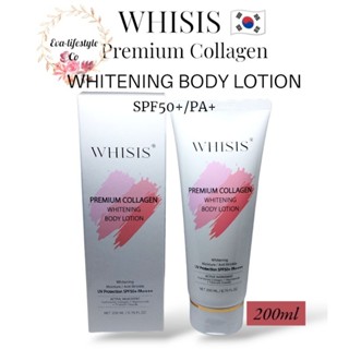 AUTHENTIC WHISIS PREMIUM COLLAGEN WHITENING BODY LOTION W/ SPF50+/PA ...