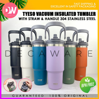 Original Tyeso Stainless Steel Mug Insulate Tumbler Water bottle with strap 550ML 710ML | Shopee ...