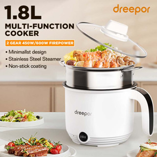 Dreepor Multifunctional Electric Cooker Cooking Pot Household mini Rice ...