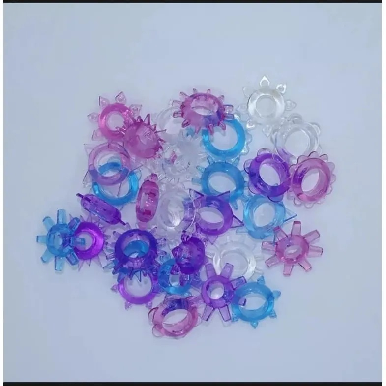 5pcs mix rambutan silicon ring by pilikmata ng kambing shop - PFL Store