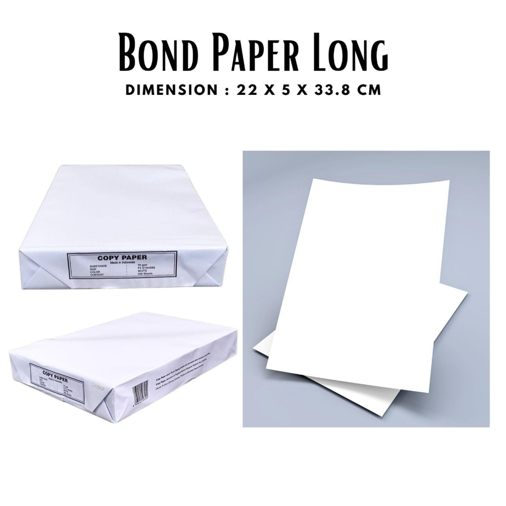 [NEW] BOND PAPER SHORT / BOND PAPER LONG / BOND PAPER - PFL Store