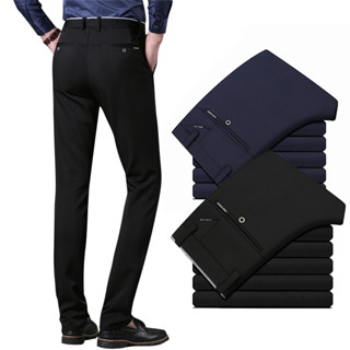 Men's Pants Formal Office Stretchable Casual Seluar Long Pant Trousers ...