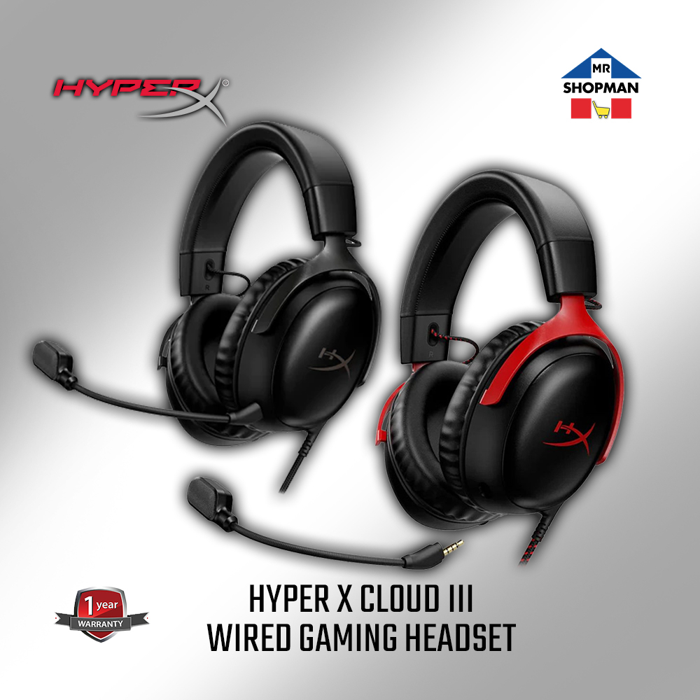 HyperX Cloud III Wired Gaming Headset Headphones - Honest Bee