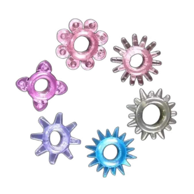 5pcs mix rambutan silicon ring by pilikmata ng kambing shop - PFL Store